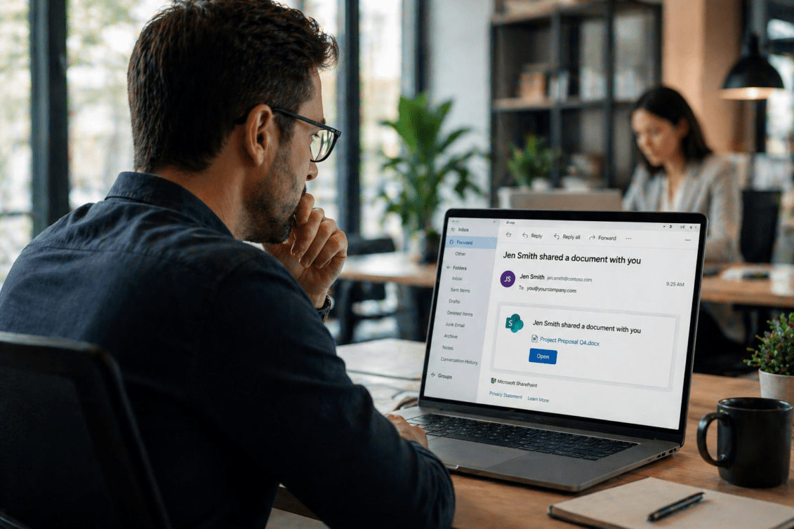 Is That SharePoint Share Alert Real or Phishing? | Mindcore